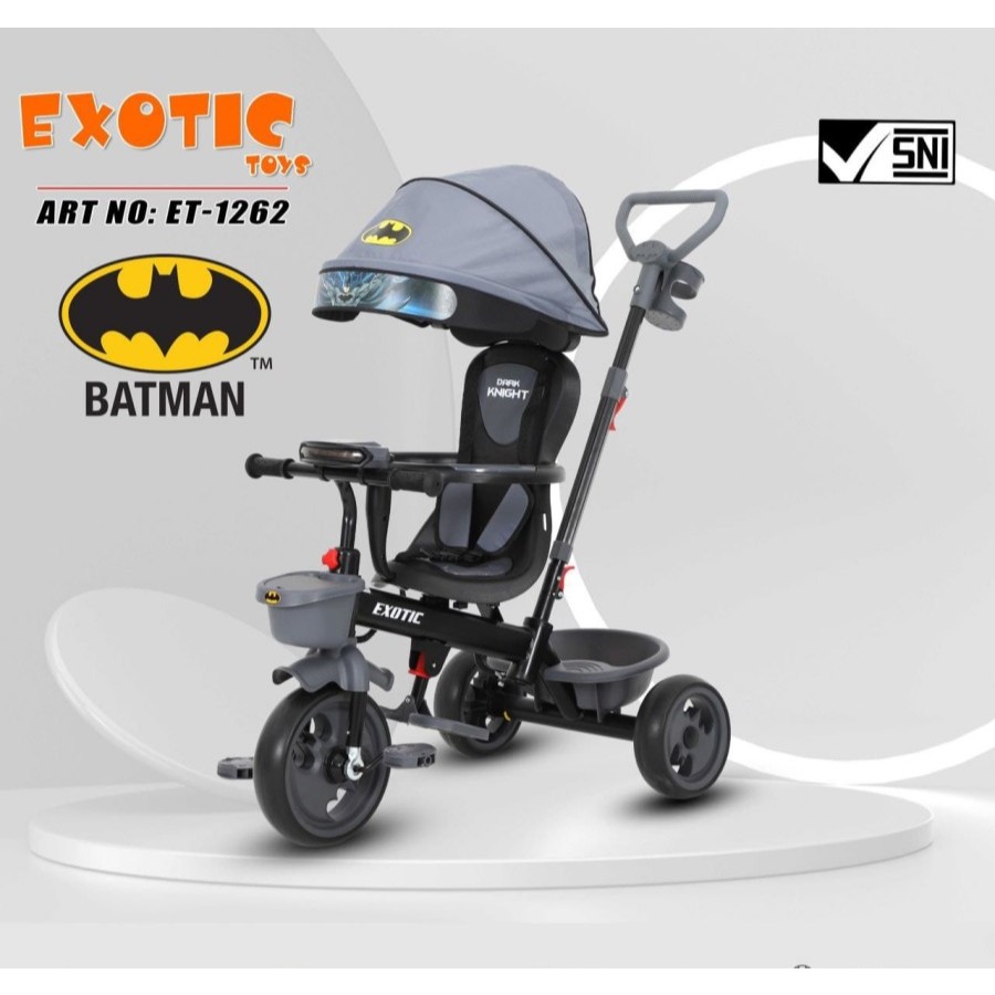 Jual BONUS BELL SEPEDA ANAK RODA TIGA exotic 1262 , SEPEDA STROLLER ...