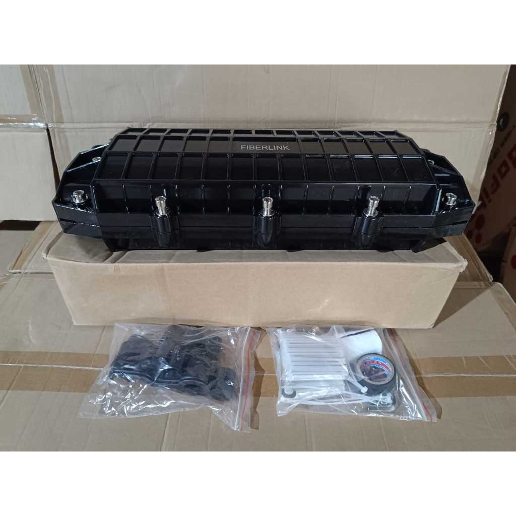 Jual Closure 24 Core Fiberlink Cocok Jaringan FTTH & RT/RW Net | Shopee ...