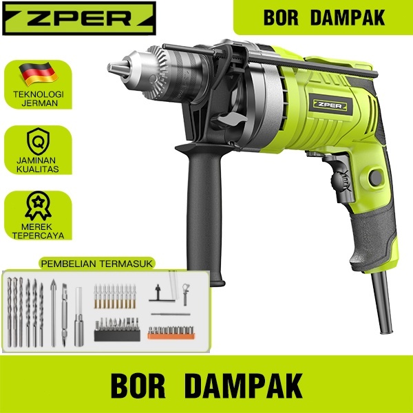 Jual ZPER Mesin Bor Impact Drill Listrik Bor beton Bor besi Bor Murah ...