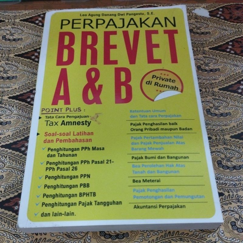 Jual Buku Original Perpajakan Brevet A Dan B | Shopee Indonesia
