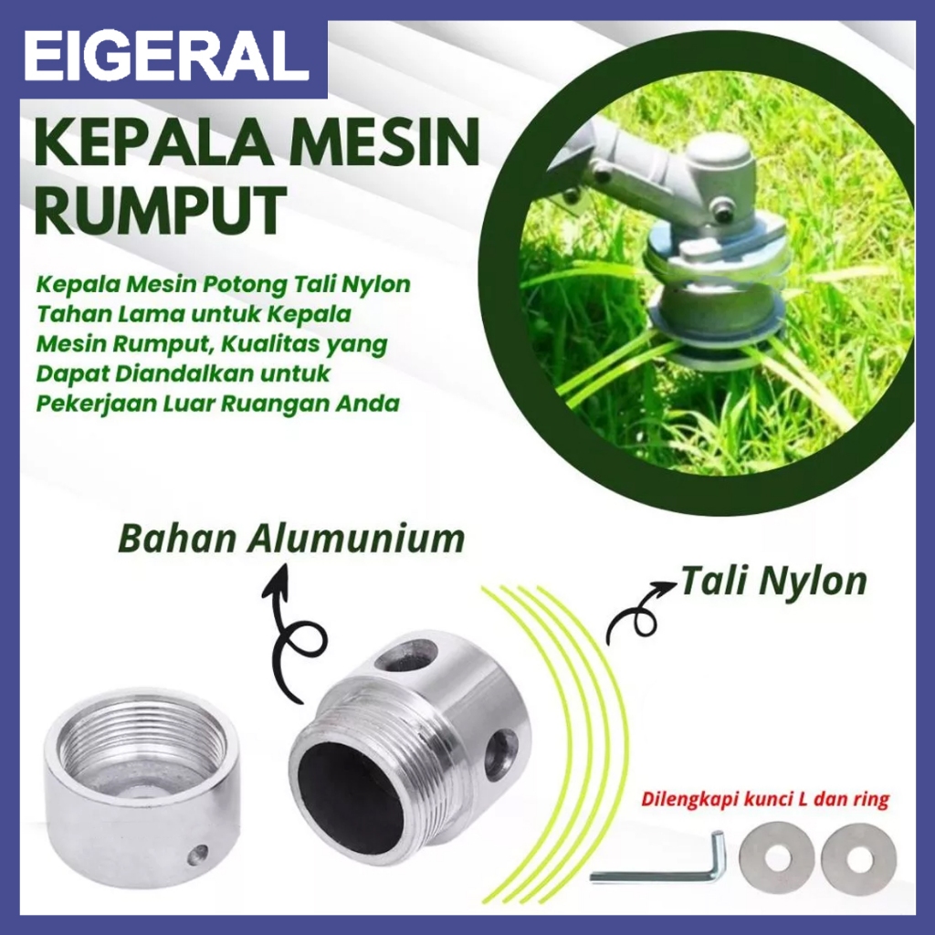Jual Dudukan Pisau Senar Mesin Potong Rumput Trimmer Line Head Dengan ...