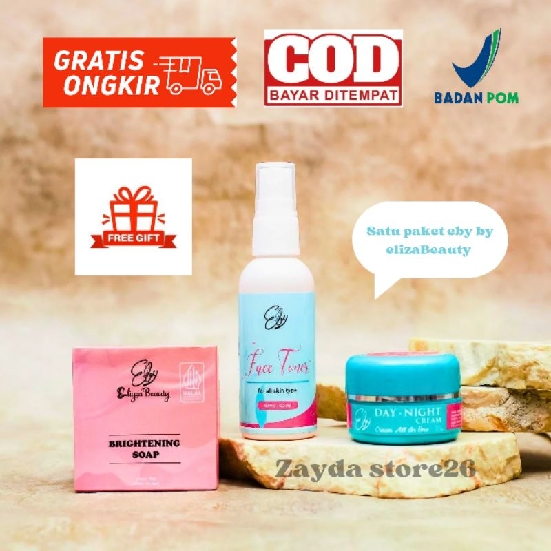 Jual PAKET LENGKAP Eby By Eliza Beauty Cream All In One | Shopee Indonesia