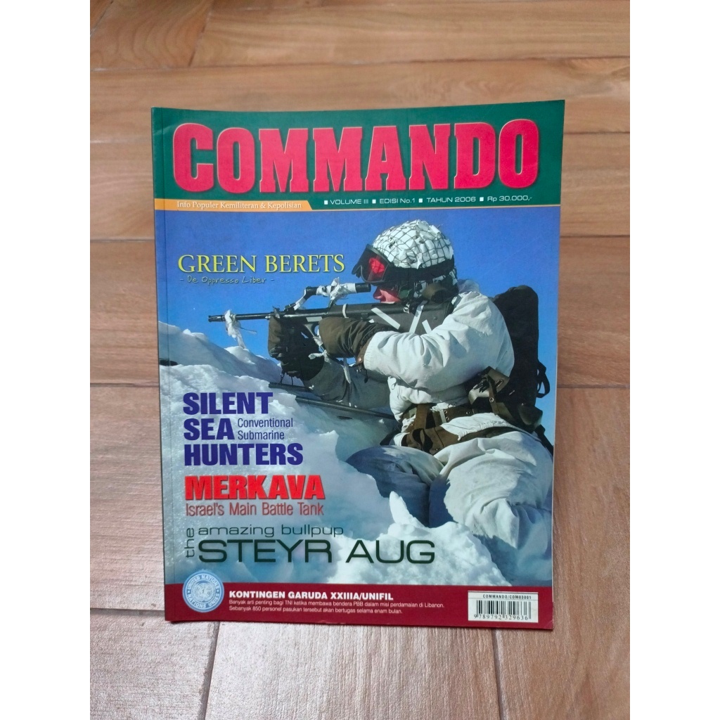 Jual Majalah Commando Edisi No 01 Tahun 2006 - Silent Sea Hunters | Shopee Indonesia