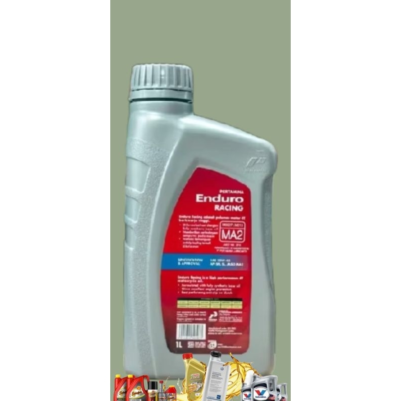 Jual ENDURO RACING 10W-40 SAE 1 LITER JASK API PERTAMINA | Shopee Indonesia