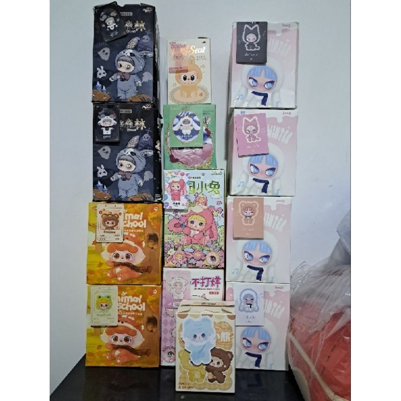 Jual [Ready] Selected blind box Nommi V1 V2 inns yooki v4 maymei labubu ...
