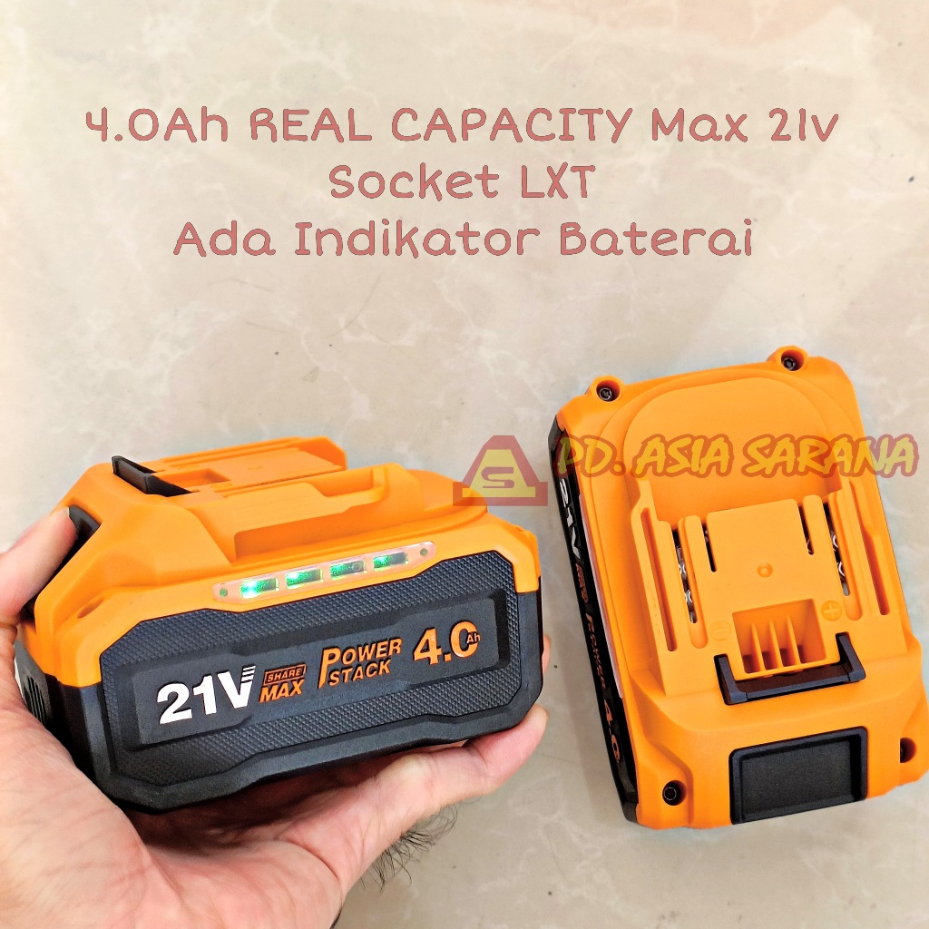 Jual Baterai 21V Cordless 4Ah LXT Universal BLACKFOOT PT.4.1.2.104000 ...