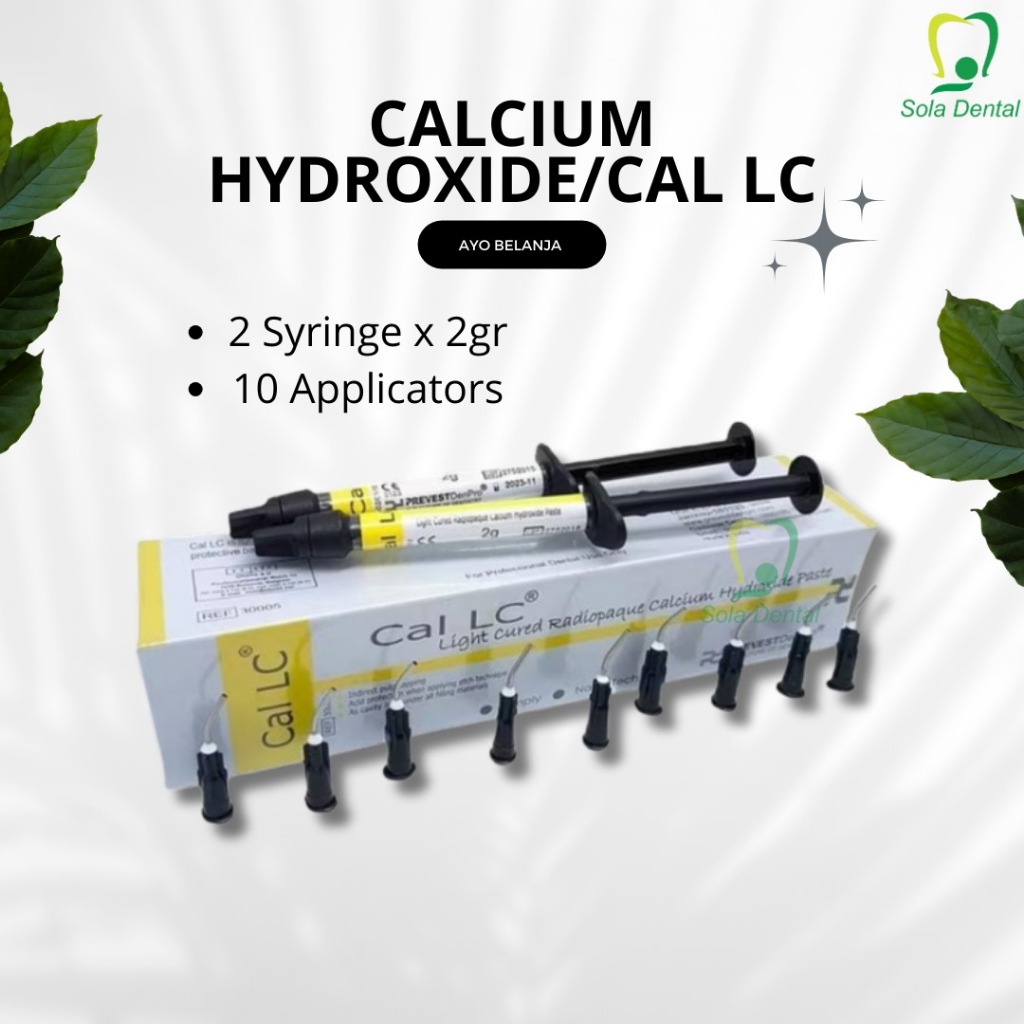 Jual CAL LC / Calcium Hydroxide / Pulp Capping Dental / ISI 2 PCS ...