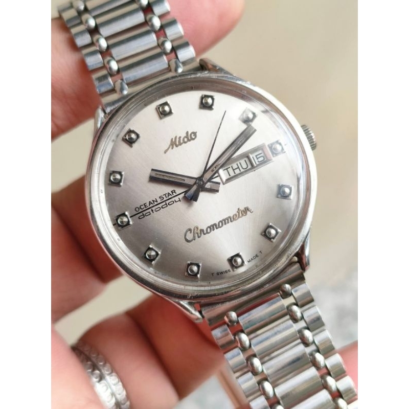Jual jam mido chronometer automatic Original vintage | Shopee Indonesia
