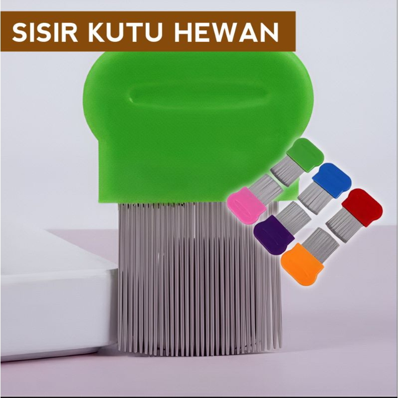 Jual Sisir serit kutu kucing anjing.untuk hewan peliharaan yang kutuan ...
