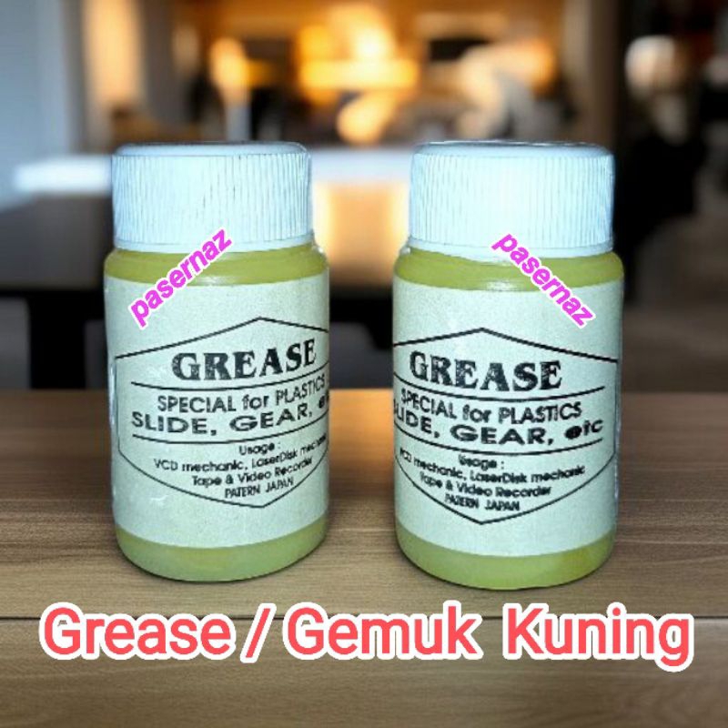 Jual Label GREASE | Gemuk Dinamo | Gemuk Motor Fan | Grease Kuning ...