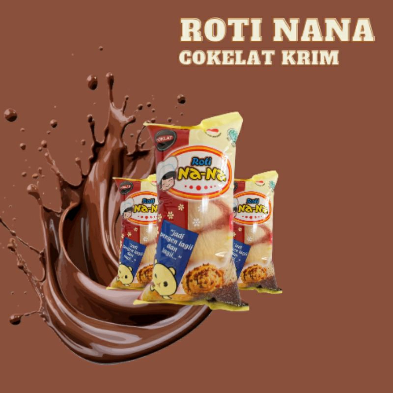Jual Roti Nana ~ Rasa Cokelat Krim | Shopee Indonesia