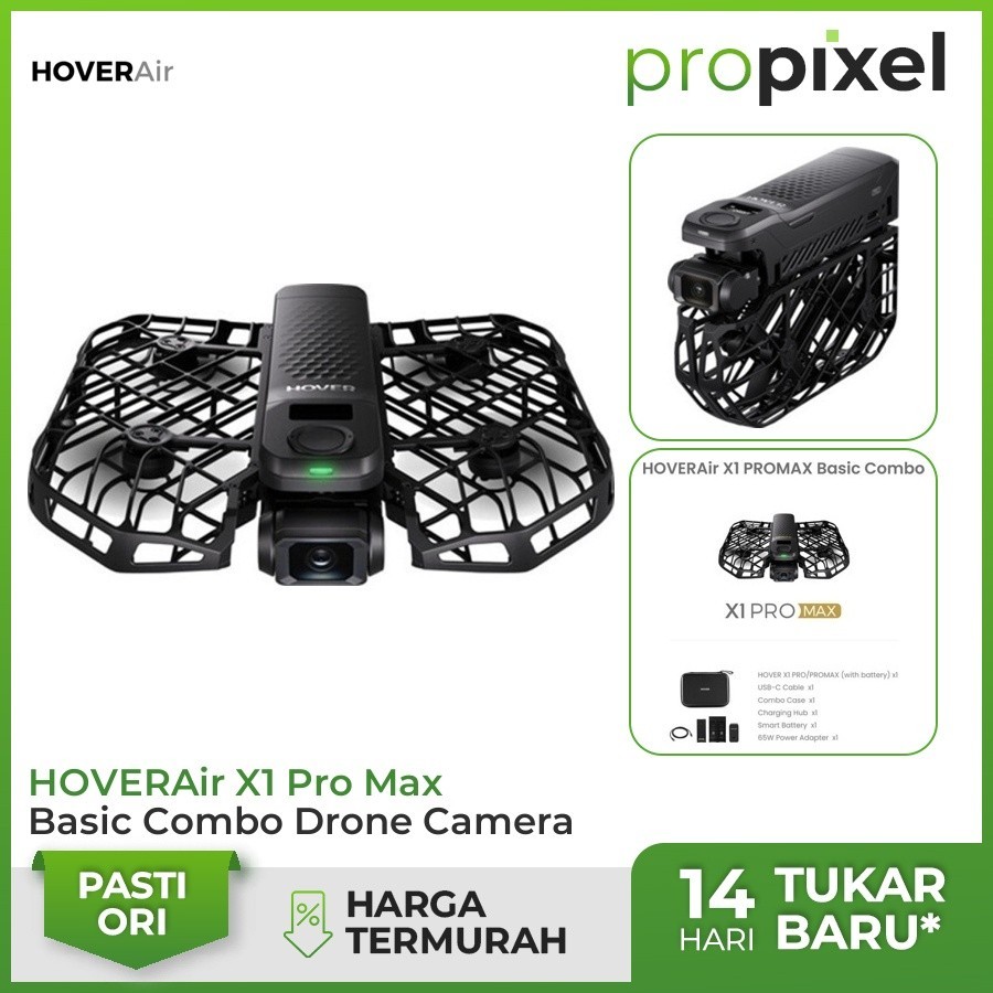 Jual HoverAir Hover Air X1 Pro Max Basic Combo Drone Camera ProMax Garansi Resmi | Shopee Indonesia