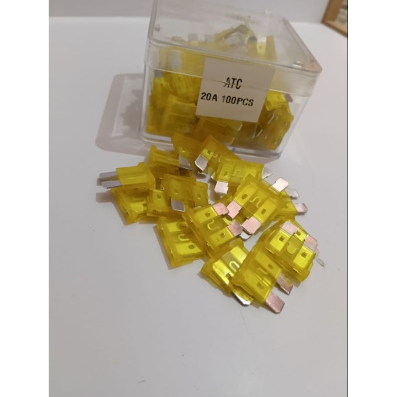 Jual sekreng tancep 20A besar sekring 20 ampere (1pc) | Shopee Indonesia