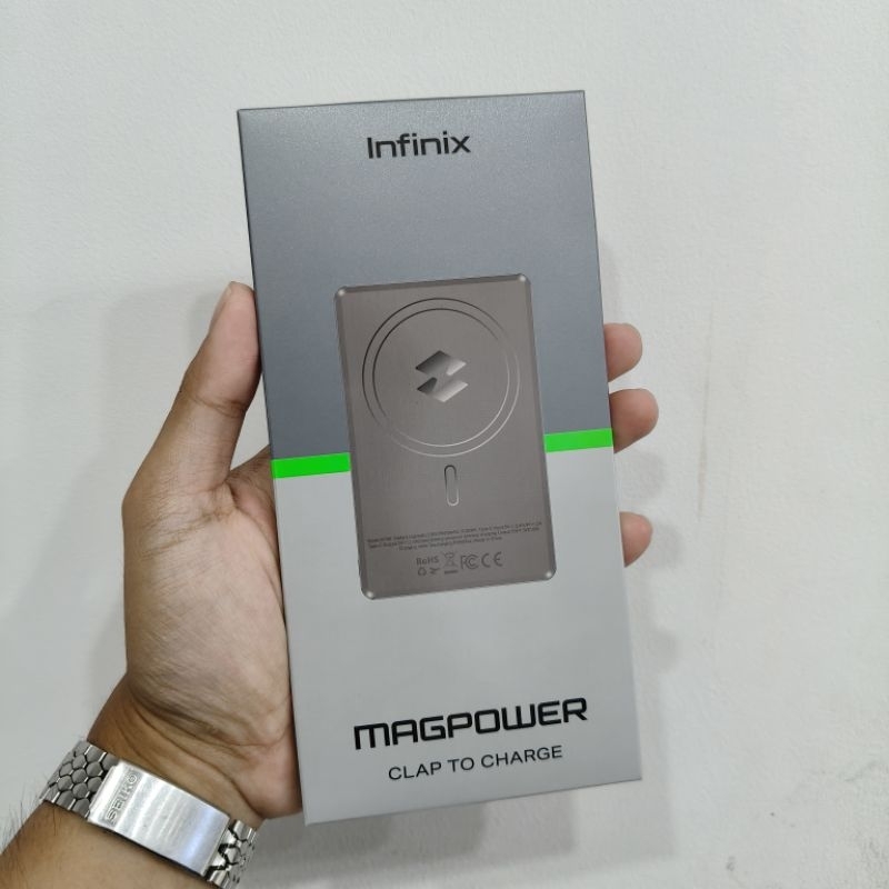 Jual Infinix magpower clap to charge 5000mAh Garansi Resmi | Shopee ...