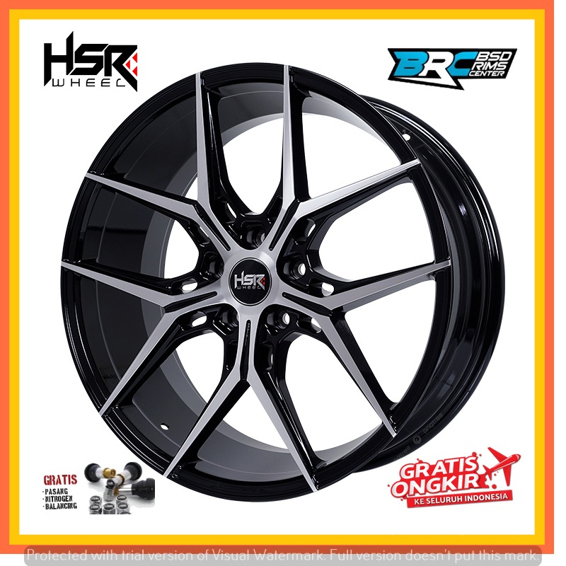 Jual velg mobil Cedric, Elgrand, Juke, Livina New, Murano HSR VITAL R20 ...