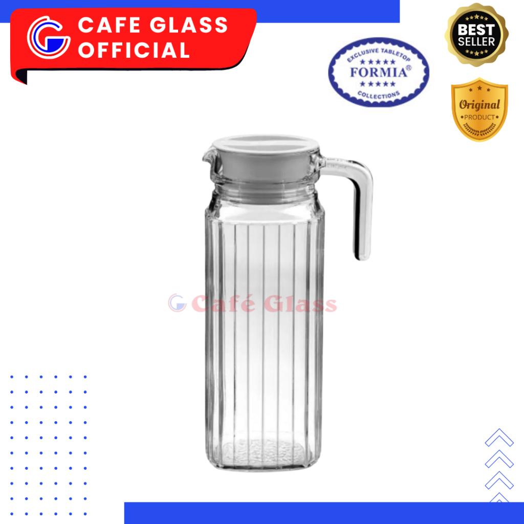 Jual WATER JUG KACA | TEKO MINUMAN LEBARAN | JUG QUARTO 1.1 LITER ...