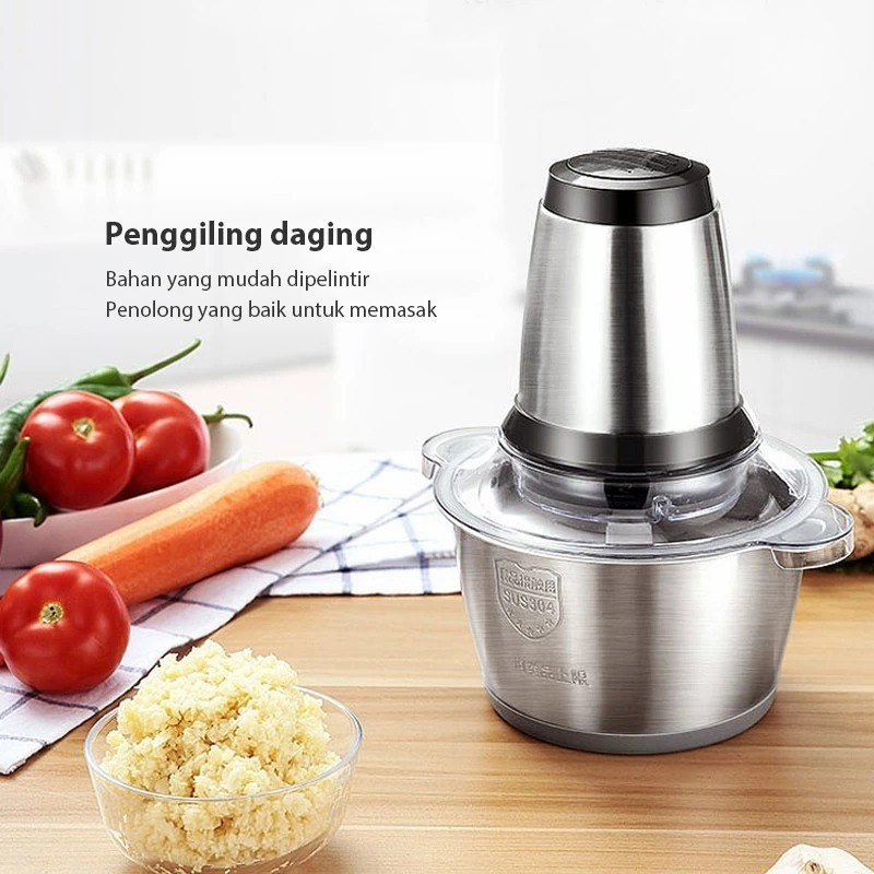 Jual Chopper Stainless Blender Daging Chopper Meat Grinder Stainless Steel Chopper Stainless ...
