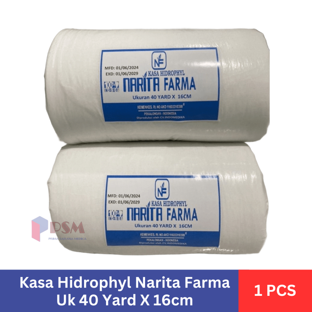 Jual Kasa Roll Hidrophile 40 yard x 16cm Evomed / Verban Gulung ...