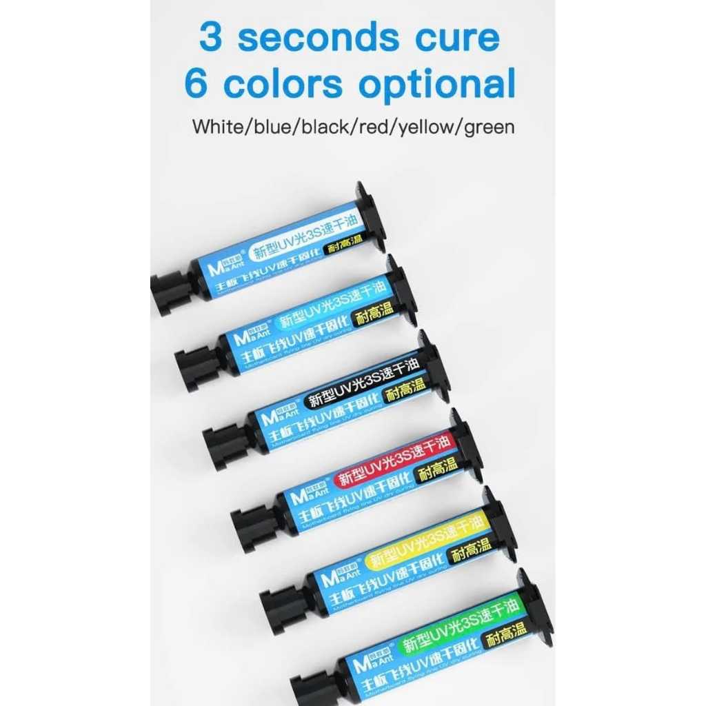 Jual MaAnt 3S Cat PCB Minyak BGA Solder mask Solder UV Flux Oil Solder ...