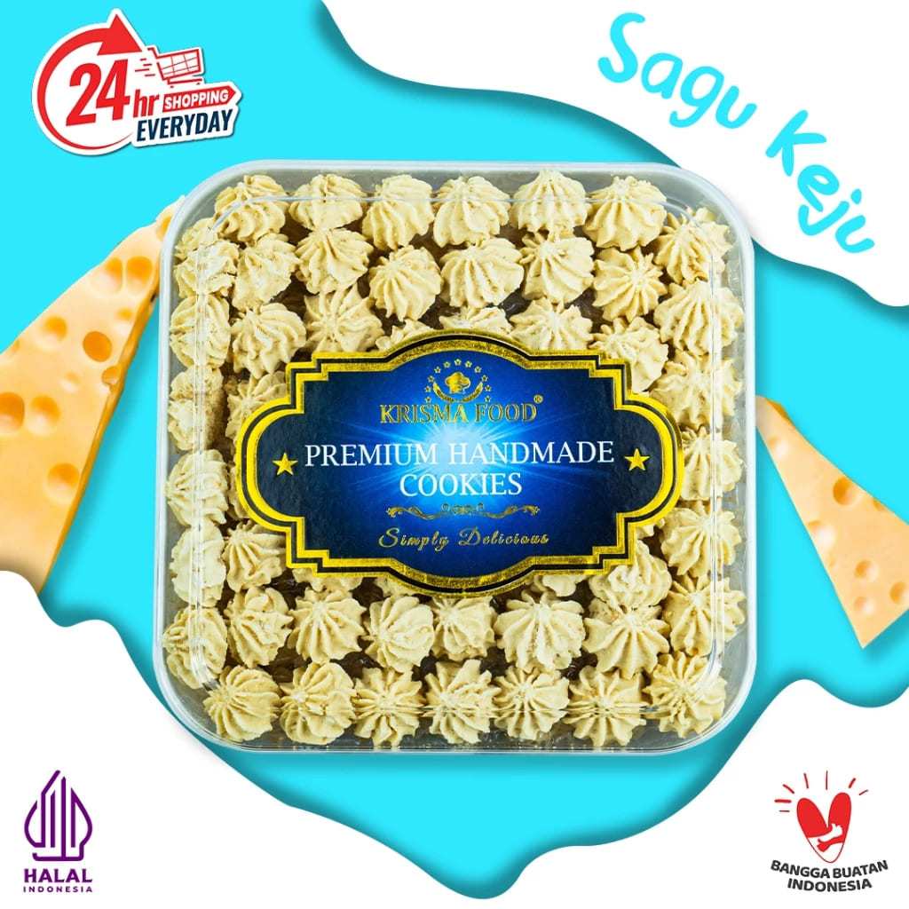 Jual Sagu Keju Cookies 350gr | Krisma Food | Shopee Indonesia