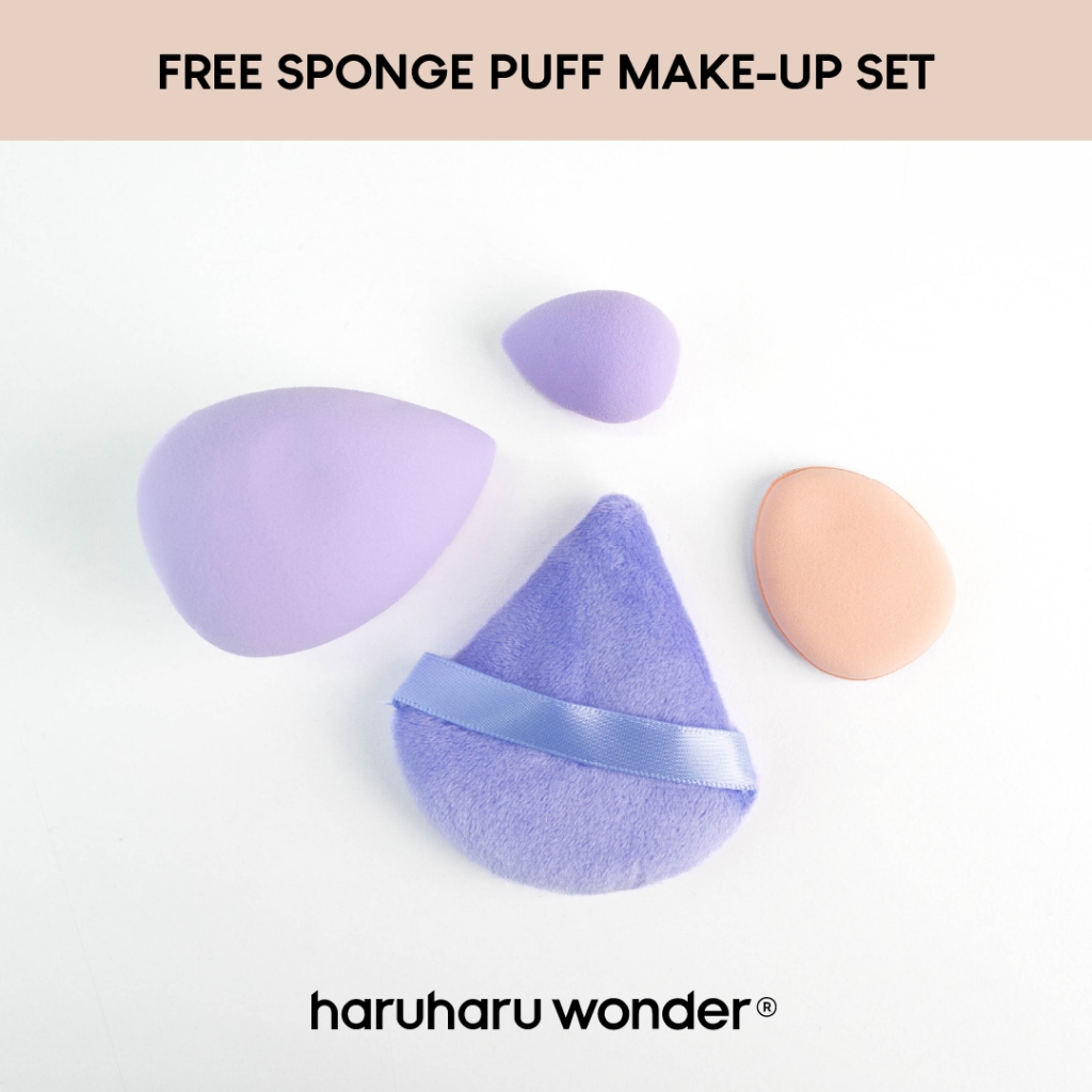 Jual [FREE GIFT] HARUHARU WONDER SPONGE PUFF | Shopee Indonesia