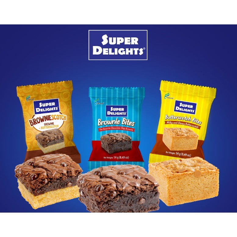 Jual Super Delight Brownie Bites Coklat Butterscotch Kue Brownie isi ...