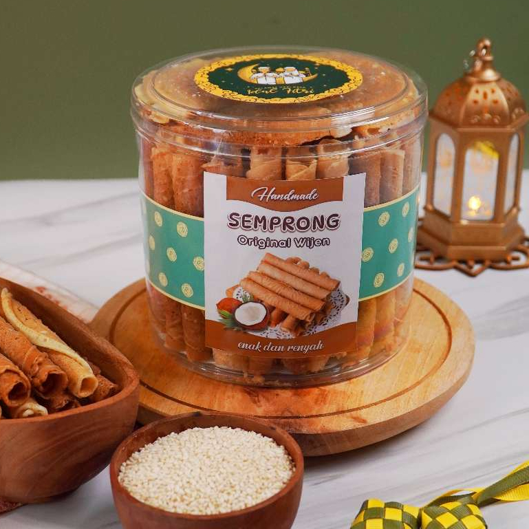 Jual HANDMADE SEMPRONG WIJEN (isi toples 500gr) | Shopee Indonesia