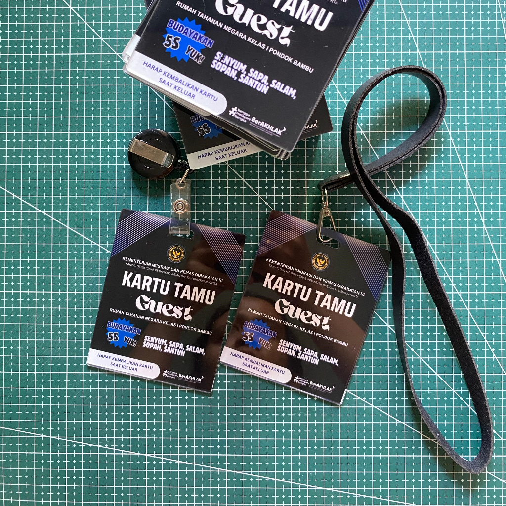 Jual Kartu Nama, ID Card, Kartu Antrian, Kartu Penitipan Barang, Kartu ...