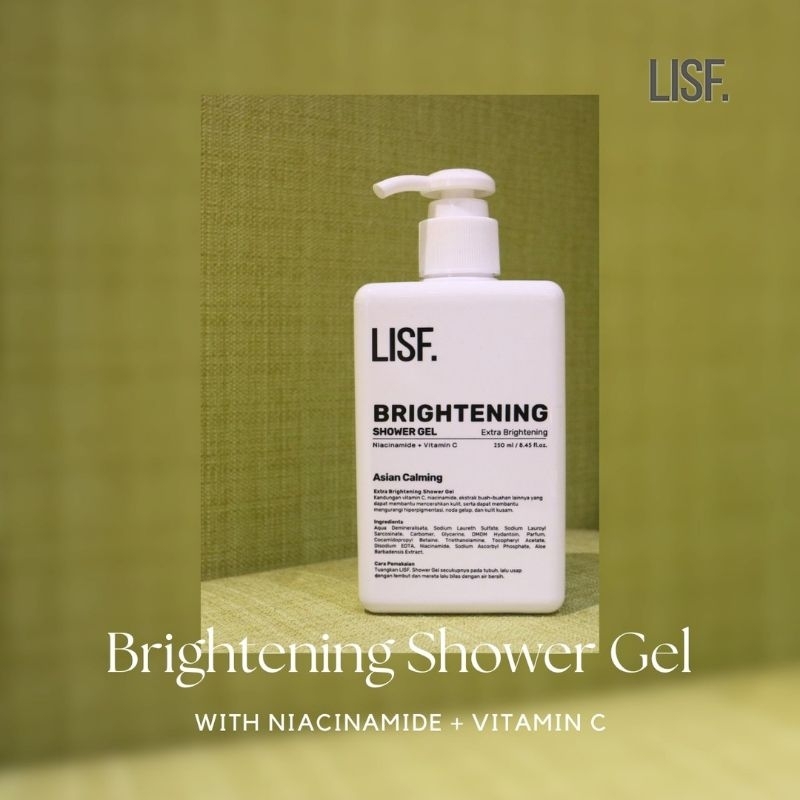 Jual LISF. Asian Calming Brightening Shower Gel Extra Niacinamide ...