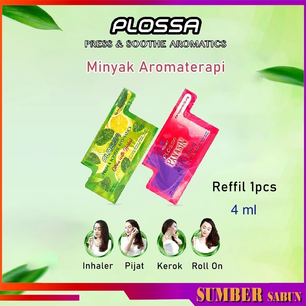 Jual 1 BOX 12 SACHET PLOSSA MINI REFILL / PLOSSA KEMASAN ISI ULANG 4 ML ...