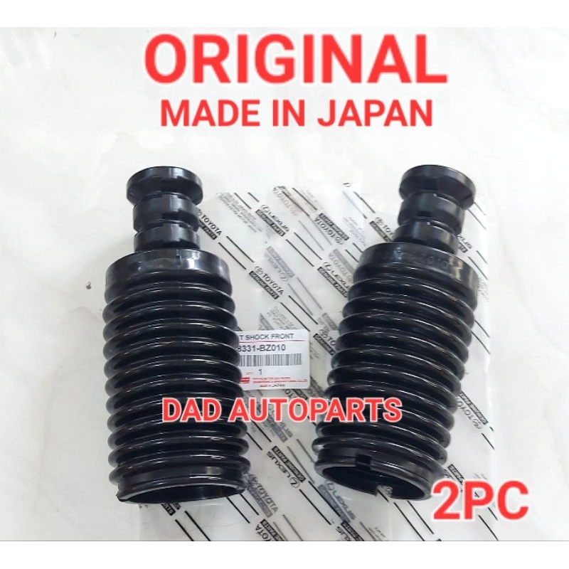 Jual KARET BOOT SHOCK DEPAN AVANZA XENIA RUSH TERIOS VELOZ PVC SINTETIS ...