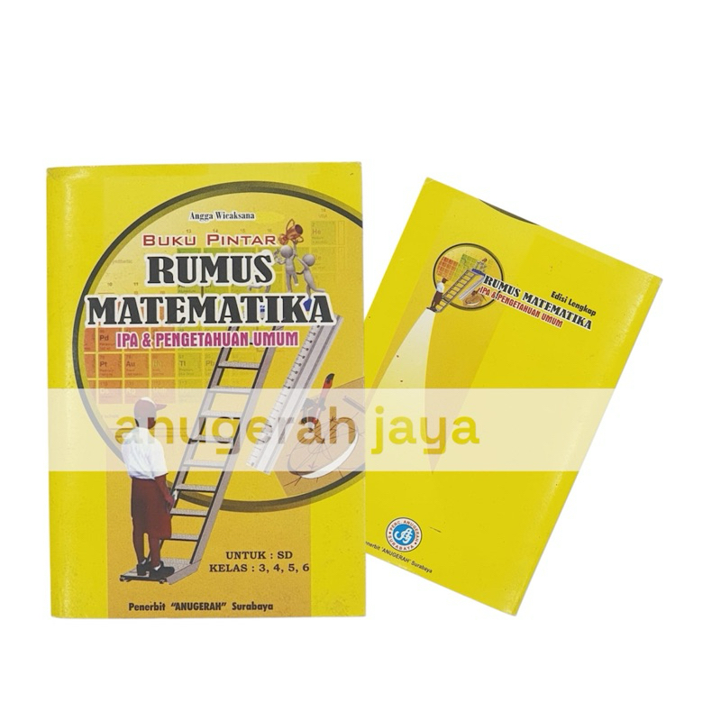 Jual Buku Pintar Rumus Matematika / Ipa / Pengetahuan Umum / ANUGERAH ...