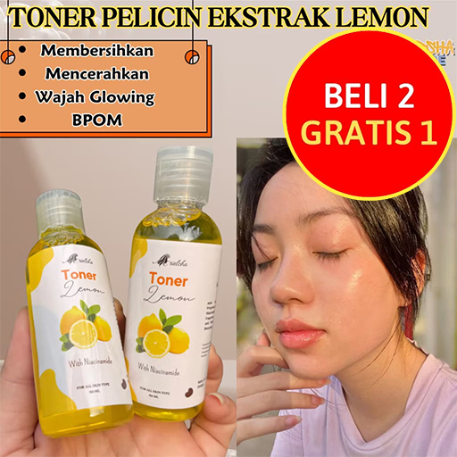 Jual TONER PELICIN EXTRAK LEMON STRONG + EXTRAK NIACINAMIDE / TONER ...