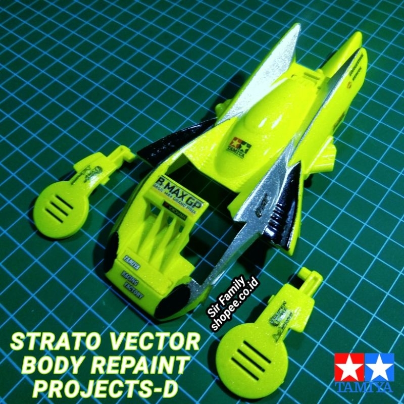 Jual Tamiya Body Repaint Strato Vector FMA-CHASSIS / Cover Paint Tamiya ...