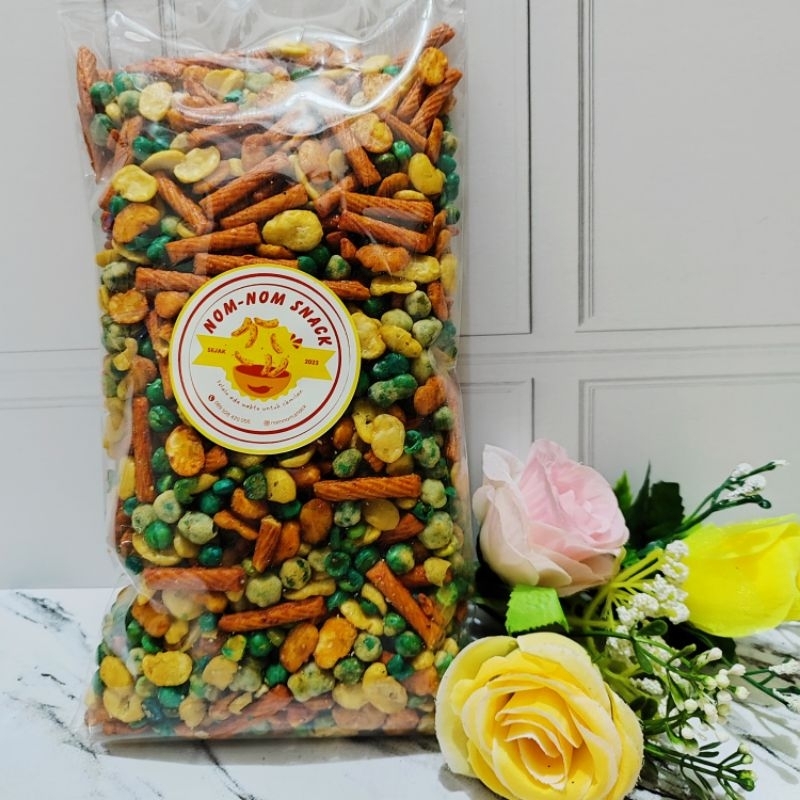 Jual Kacang Koro Mix / Jaipong Kacang Mix Enak dan Gurih / Snack ...