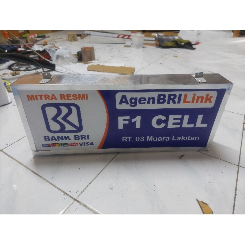 Jual Neon Box ukuran 25x70 cm Custom design | Shopee Indonesia