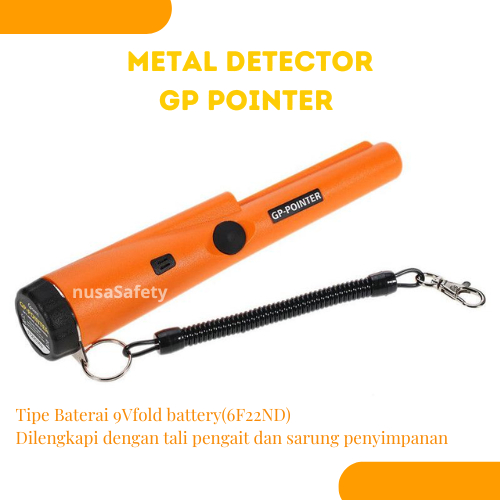 Jual Metal Detector GP Pointer alat deteksi logam genggam. Deteksi emas dan benda-benda ...
