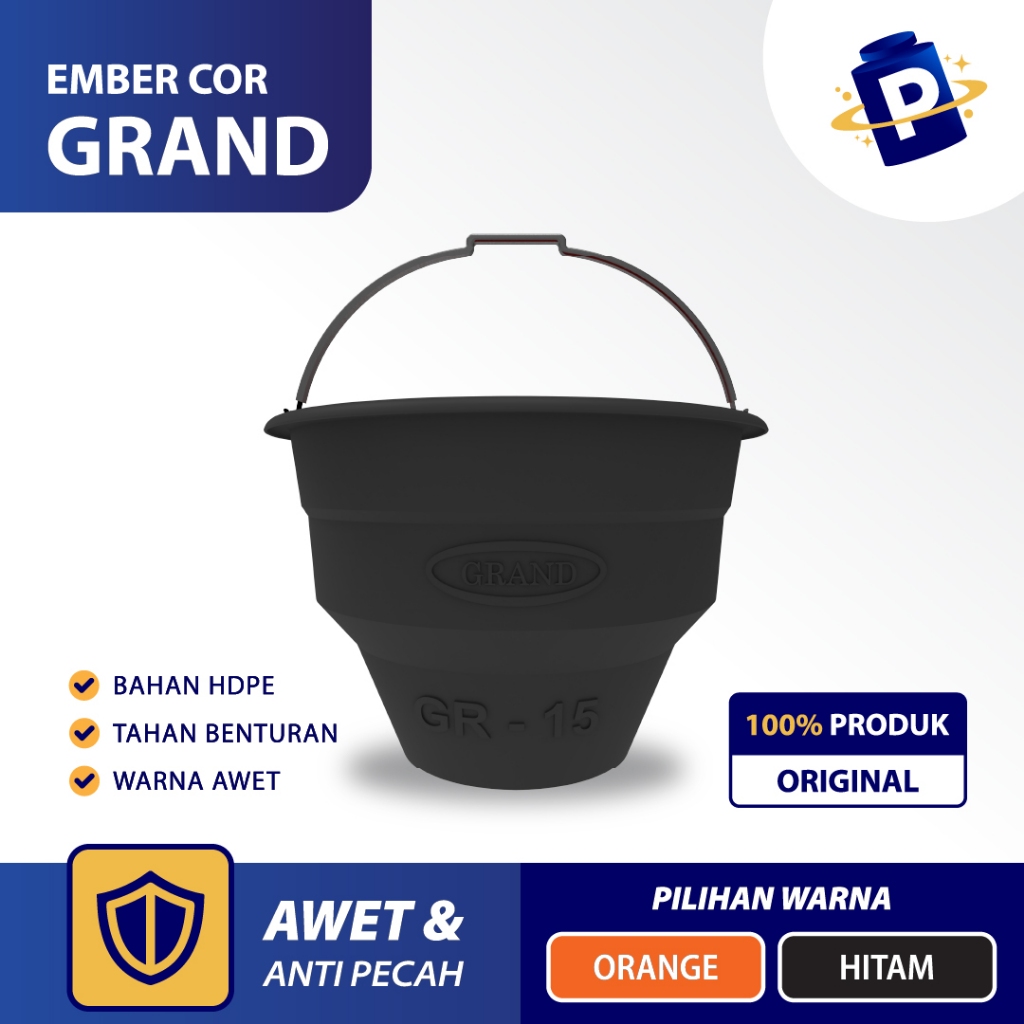 Jual TIMBA EMBER COR GRAND EMBER TIMBA HITAM HDPE KUAT DAN LENTUR ANTI ...
