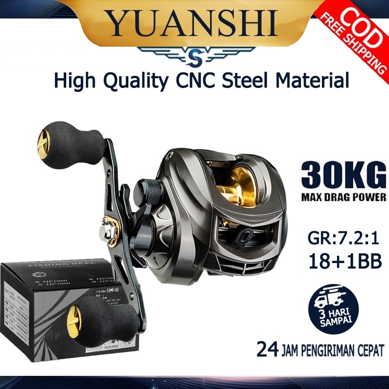 Jual Daido Reel Pancing Casting Fishing Reel REEL BC SEAKINGS 18+1 ...