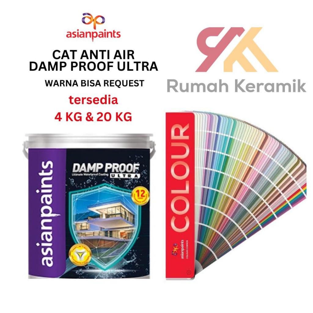 Jual DAMP PROOF ULTRA Asian Paints Waterproofing Paint 4 Kg & 20 Kg ...