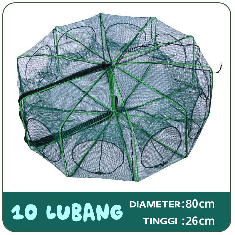 Jual Bubu Perangkap Ikan Lubang Jebakan Jaring Jala Prangkap Lipat Udang Kepiting Sungai Danau ...