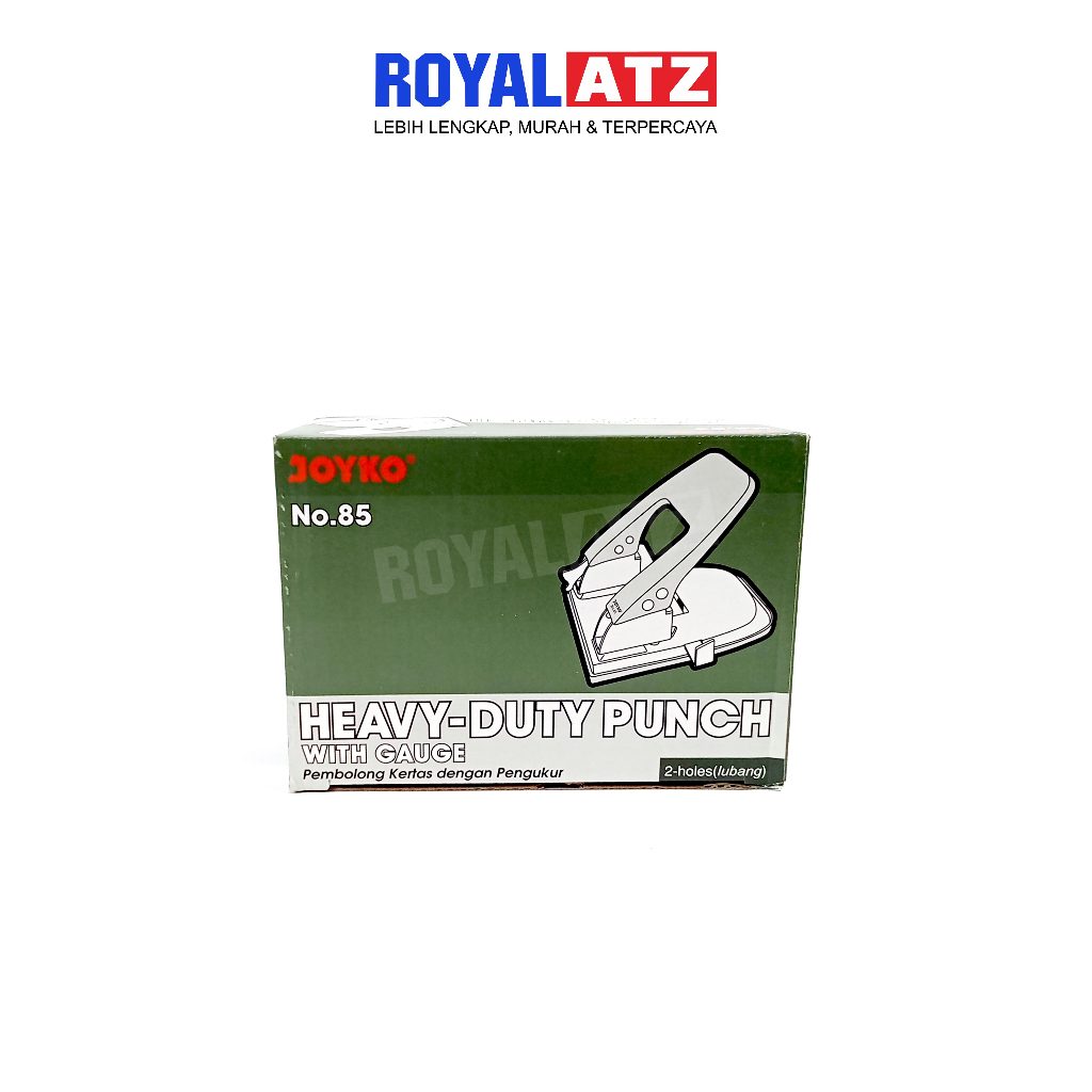 Jual Perforator / Punch / Pembolong Kertas 2 Lubang Alat Pelubang ...