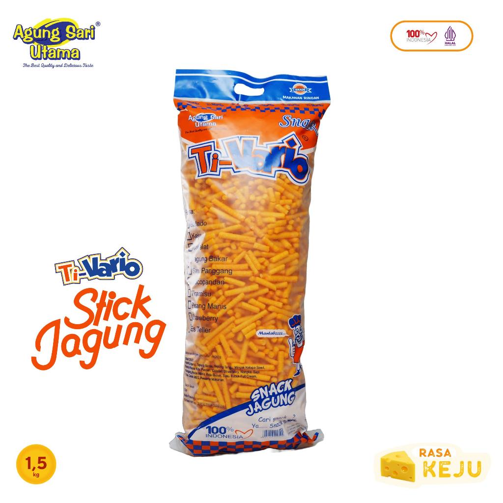 Jual Ti-Vario STIK JAGUNG 1 KG - ANEKA RASA - PANDAN - BALADO, KEJU ...