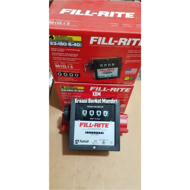 Jual FILL RITE 1.5" INCH FR-901 SERIES 900 METER FLOW METER FILL RITE 1 ...