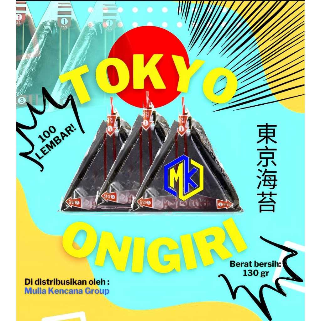 Jual SUSHI NORI TRIANGLE ONIGIRI / TOKYO NORI ONIGIRI / NORI WRAPPER ...