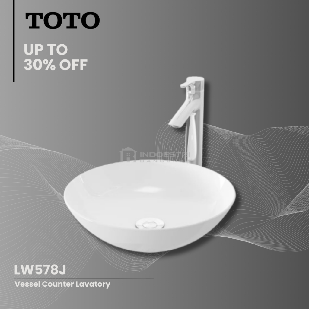 Jual Wastafel TOTO LW 578 J / Wastafel Meja TOTO (Body Only) | Shopee ...