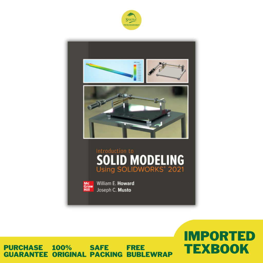 Jual Buku Introduction to Solid Modeling Using SolidWorks 2021 17th Edition 9781265242633 ...