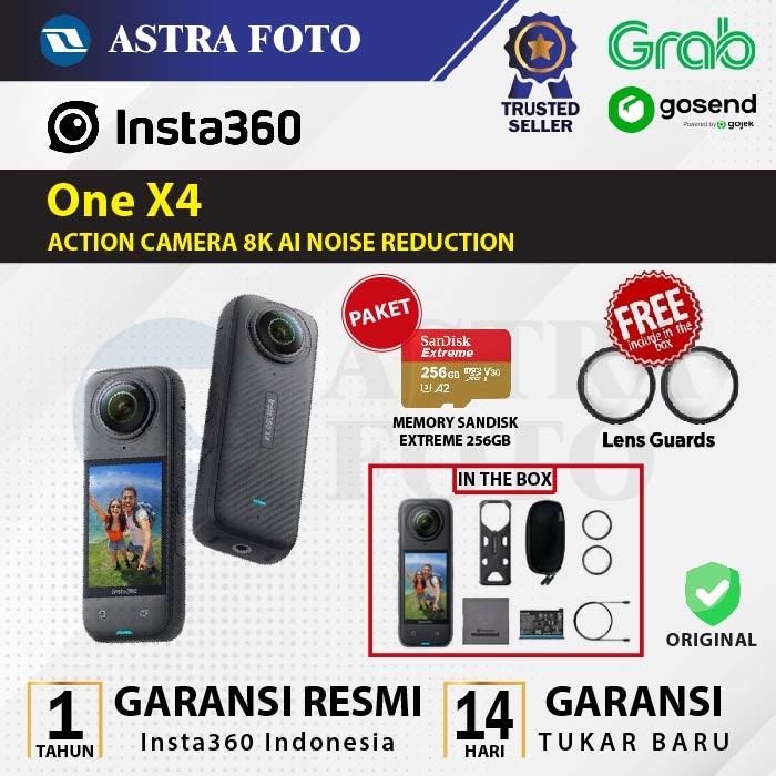 Jual Insta360 X4 Ultimate 8K 360 Action Camera Insta 360 X4 Garansi Resmi Original Insta360 X 4 ...