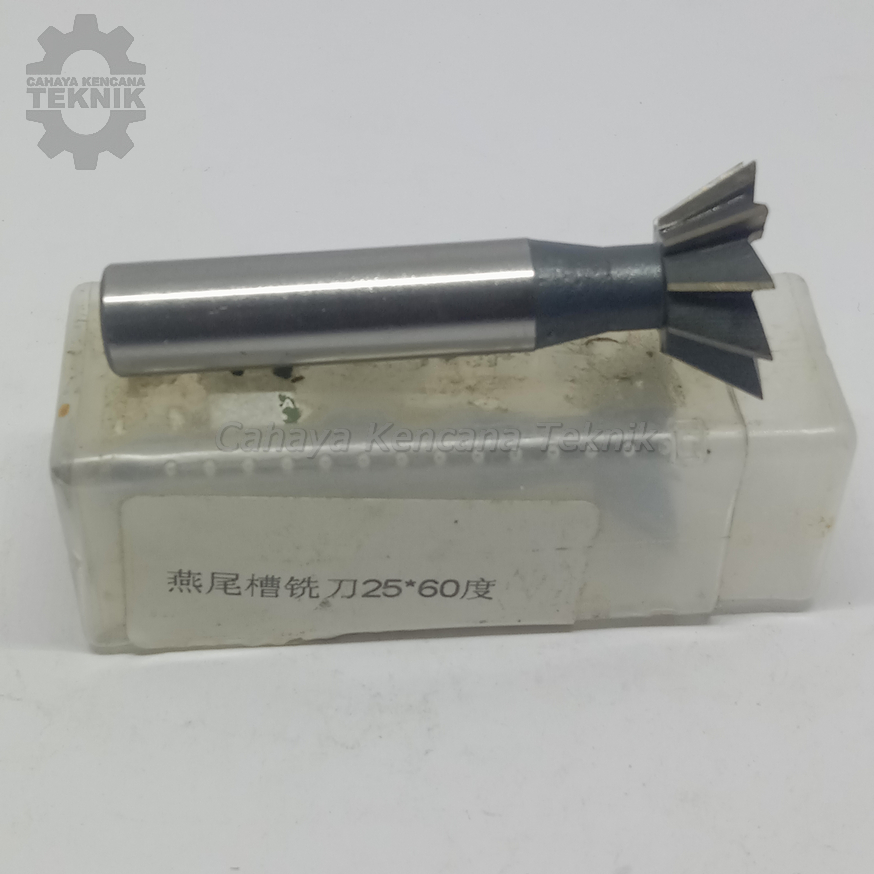 Jual Dovetail 25x60 Ekor Burung Dove Tail Cutter Milling T Slot Cutter T | Shopee Indonesia
