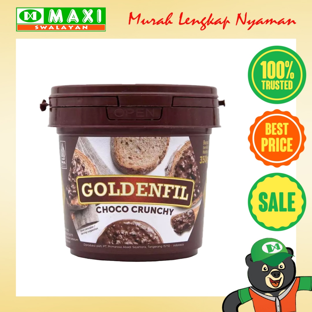 Jual Goldenfil Choco Crunchy 1kg | Shopee Indonesia
